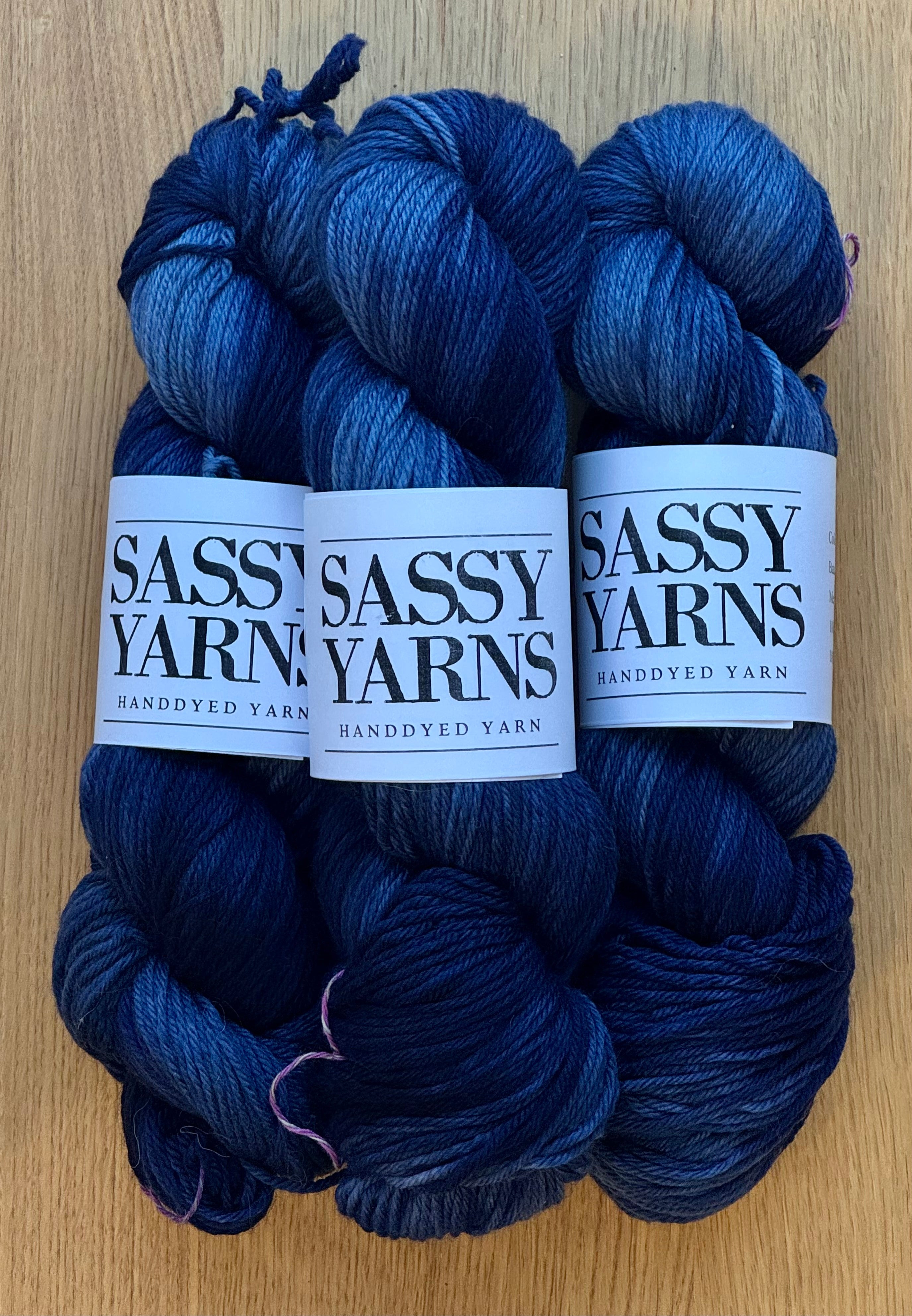 Merino DK - Navy – Sassy Yarns