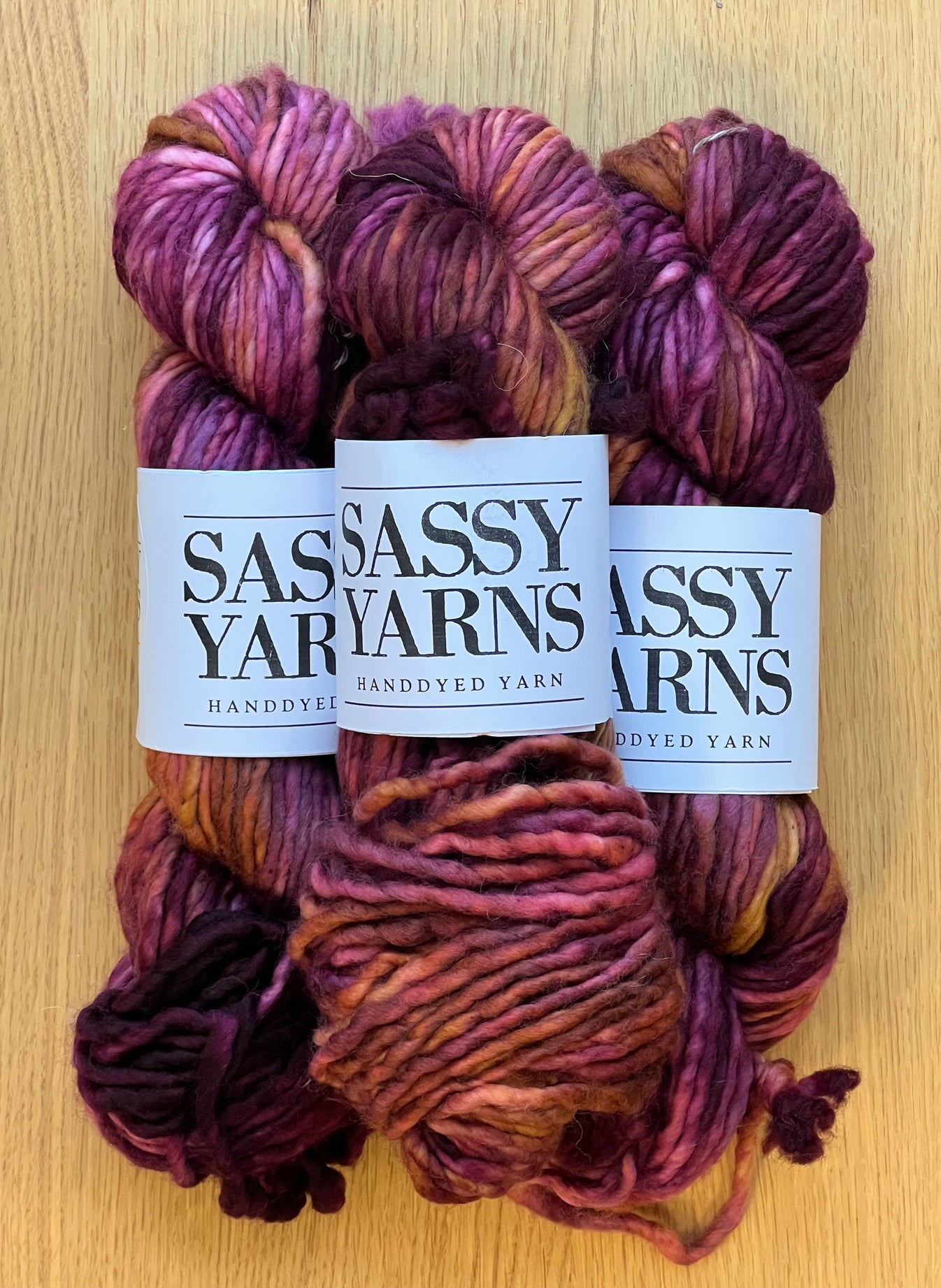 Chunky Singles - Roser – Sassy Yarns