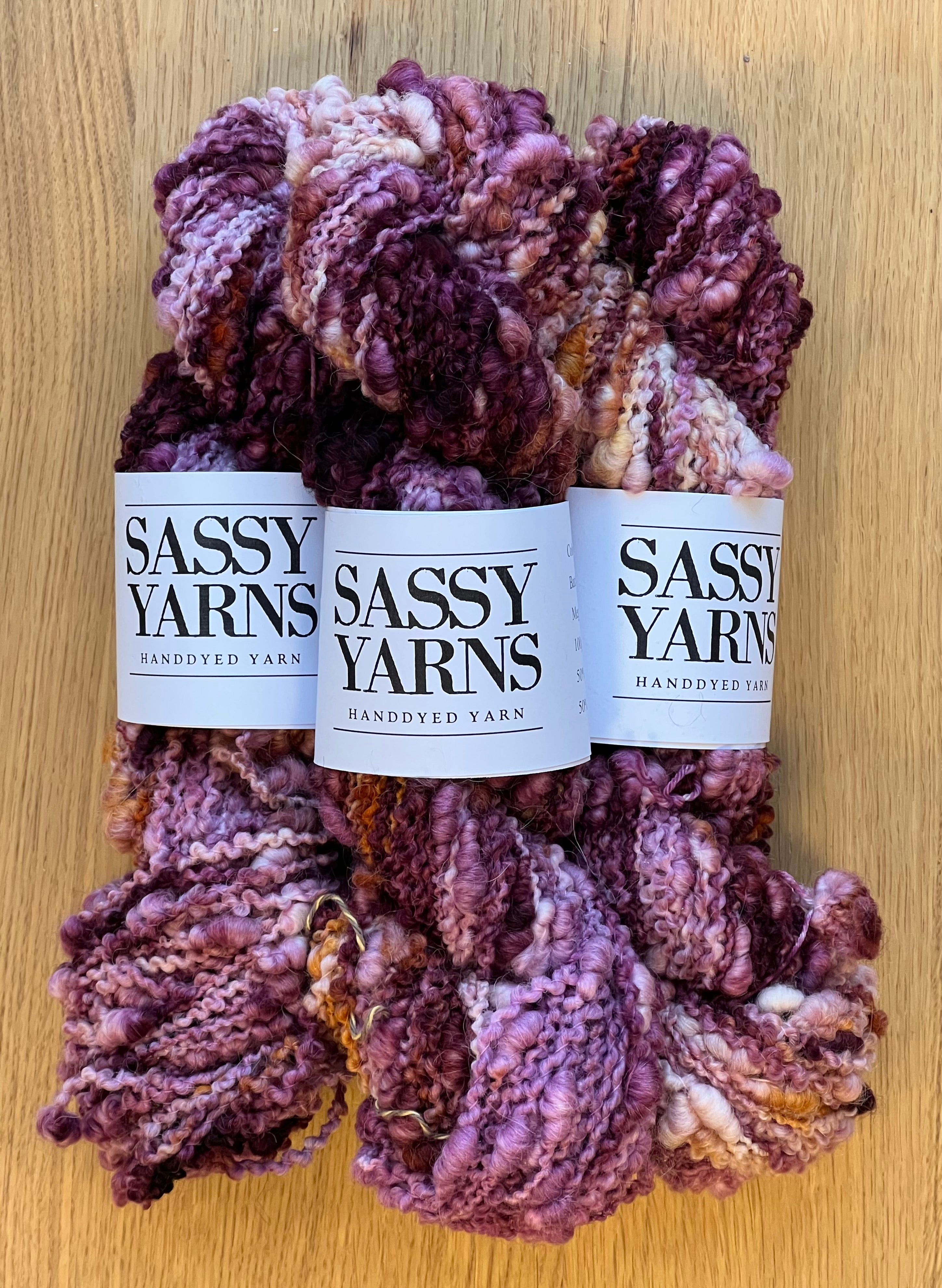 Mega Slub - Kirsebærtræ – Sassy Yarns