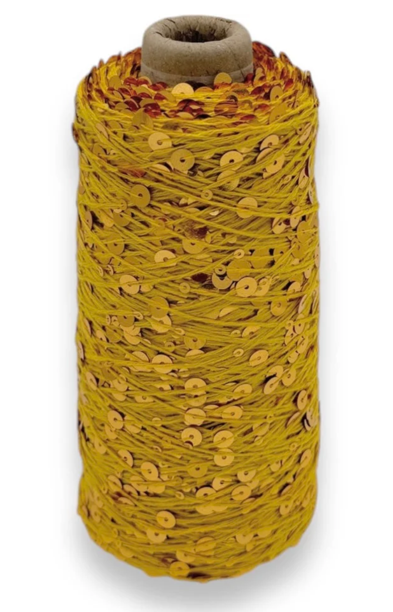Wolle Halle Paillette - Citrin (Kopi) – Sassy Yarns